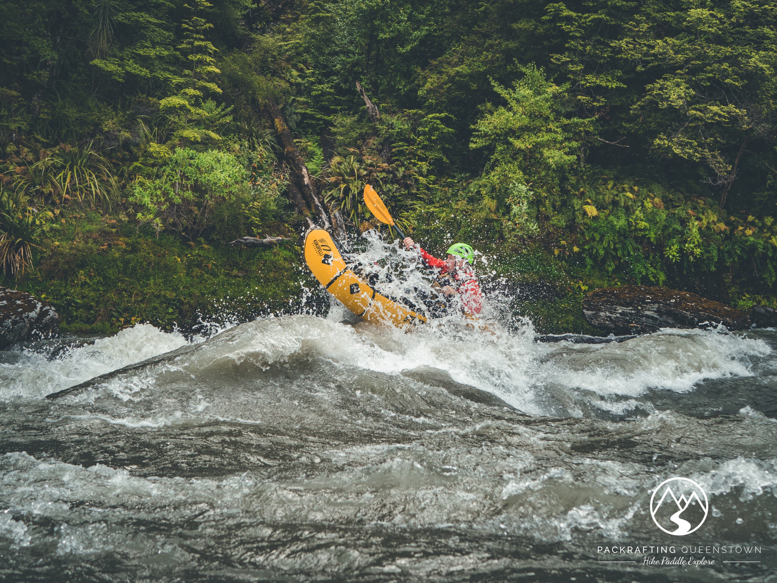 Whitewater Packrafting Day Trip with Packrafting Queenstown